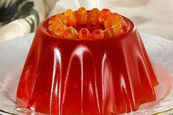 Simple recipe para sa sea buckthorn jelly para sa taglamig