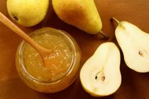 Iresiphi ye-21 elula yokupheka jam ukusuka kwi-pears kubusika ekhaya