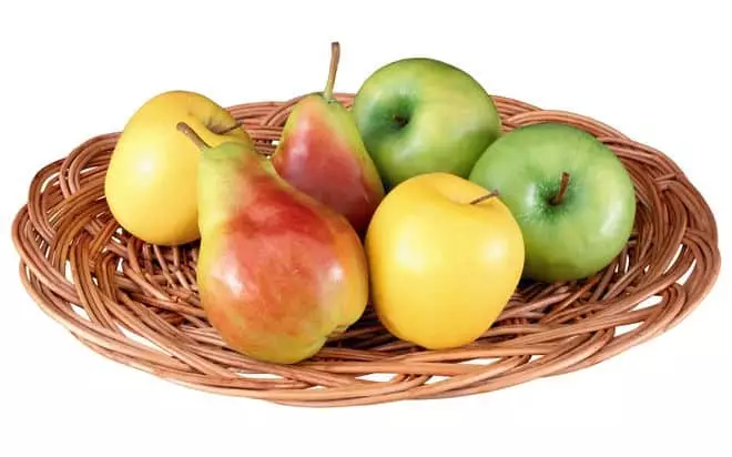 Pære og æble