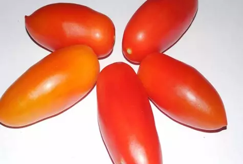 Tomato sa isang puting background