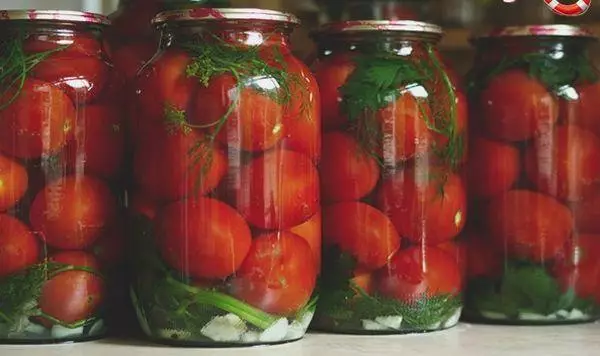 Awọn tomati iyọ