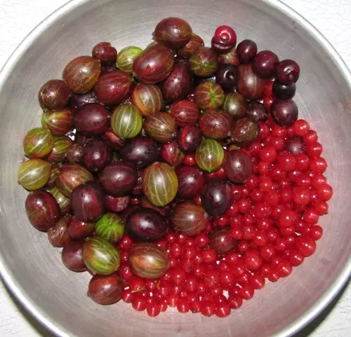 gooseberry اور currants.