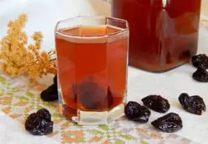 Simple recipes for cooking compote from prunes for the winter, with sterilization and without