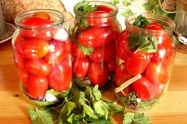 Tomates con rábano