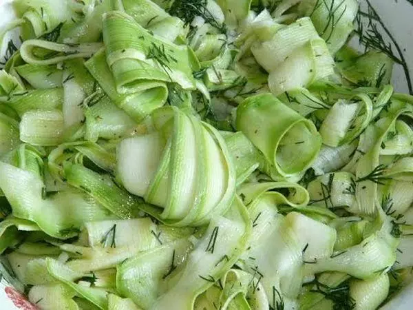 Imivimbo ye-zucchini