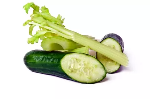 Cucumber nga may celery