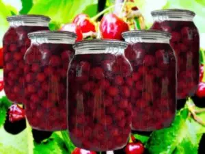 Jednostavan recept kompotuje od slatke trešnje za zimu na tro-litaru
