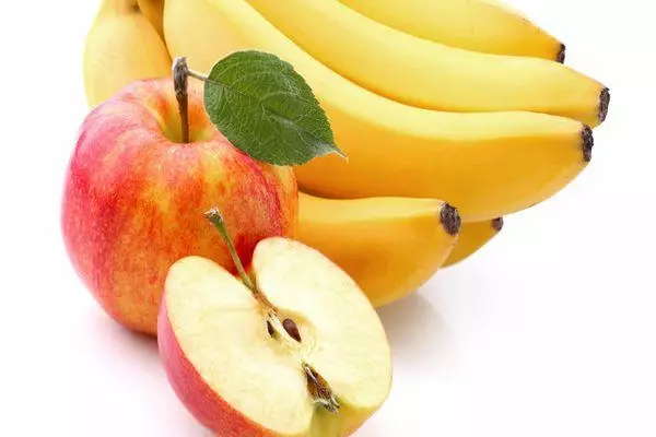 варэнне з яблыкаў і бананаў