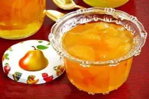 Rahisi pear jam kichocheo na asidi citric kwa majira ya baridi.