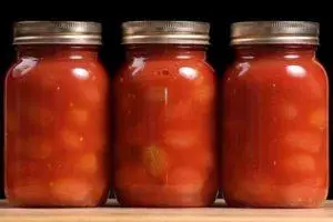 Top 15 Conservation Opskrifter Tomat i tomatpasta til vinteren
