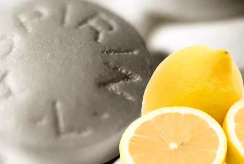 Limón e aspirina
