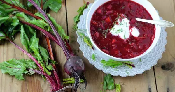 Borsch and beets