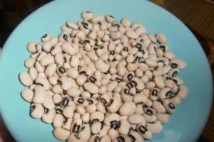 Penerangan mengenai kacang-kacangan mata hitam, keunikan penanaman dan hasil
