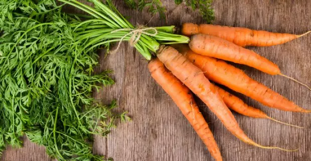 Zanahorias frescas