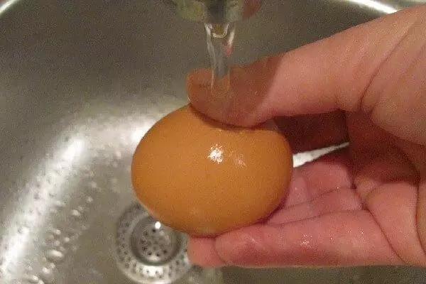 Je možné umýt vejce
