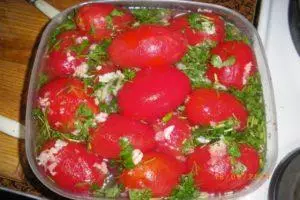 5 המתכונים המהירים ביותר עגבניות במרינדה עם שום