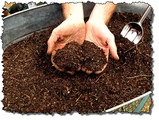 Fertilizer soil.