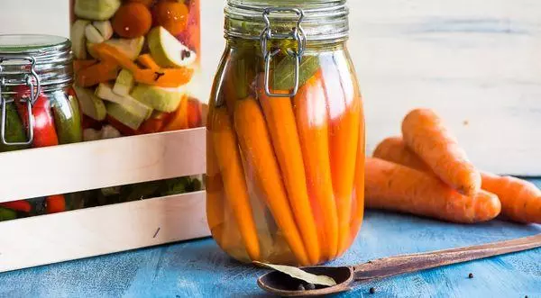 Μαριναρισμένα καρότα
