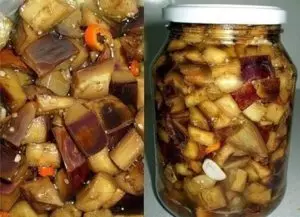 Kichocheo cha kufanya eggplants kama uyoga kwa vidole vya majira ya baridi hatua kwa hatua