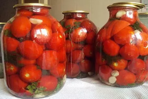 Marinated tomat