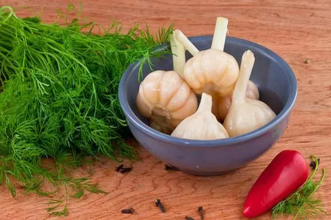 Comhábhair do garlic