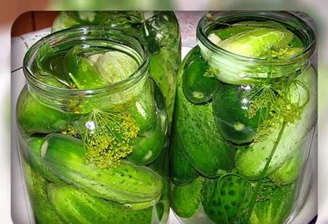 ব্যাংকের soldering cucumbers