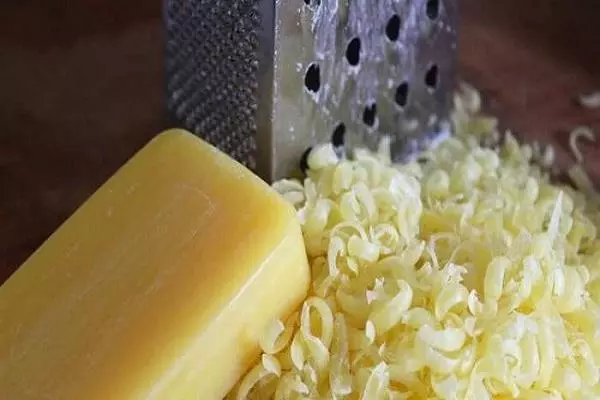 Soap on the grater