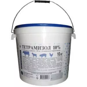 הוראות לשימוש של Tetrazol 10 חזירים, התוויות נגד ואנלוגים