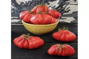 Beskriuwing fan Tomato Louis 17, groeiende en soarchfunksjes