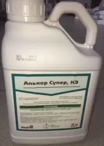 Alkoqolun tərkibi super və fungisid, xərc dərəcəsi istifadəsi üçün təlimatdır