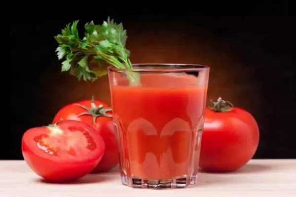 Tomato-suko en glaso