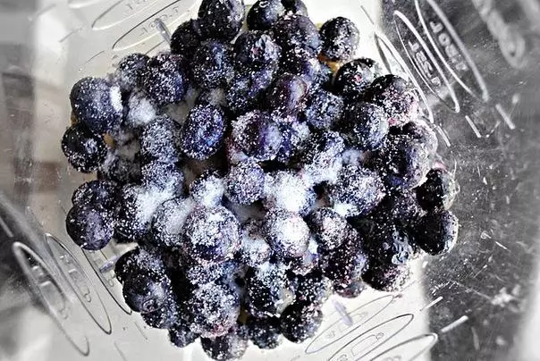 Blueberry and Sugar.