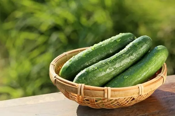 Awọn cucumbers ti ṣetan