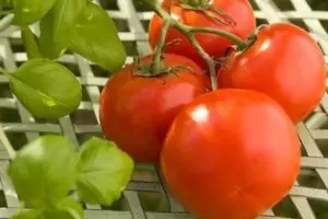 Características e descrição da variedade de halffast de tomate, seu rendimento
