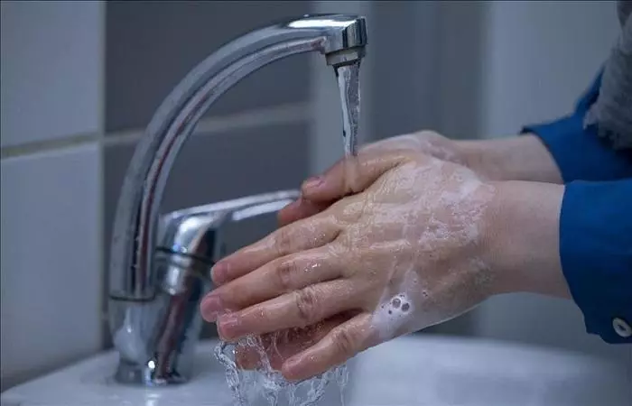 Vask hendene