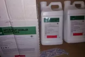 Instruksjoner for bruk av et herbicid av en kontinuerlig handling arsenal
