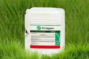 Instructions for the use of herbicide Esterone, mechanism of action and consumption rate