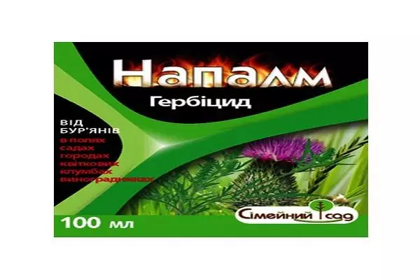 Herbicid Napalm: Upute za upotrebu, mjere sigurnosti i analoge
