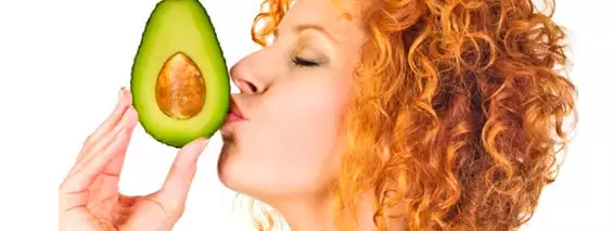 မှည့်သော avocado