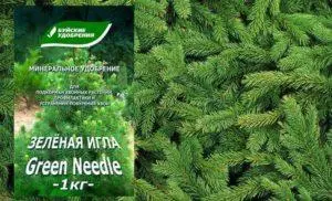 Upute za primjenu gnojiva za crnogoričnu zelenu iglu i doziranje
