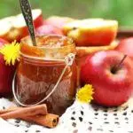 Apple jam nga adunay cinnamon: top 6 nga mga resipe alang sa pagluto ug pagtipig 3421_2