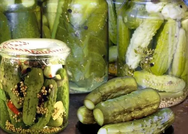 Cucumbers le mustaird na Fraince