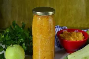 8 masarap na mga recipe para sa pagluluto zucchini na may mansanas para sa taglamig