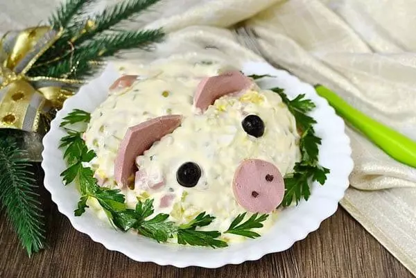 Salada de porco