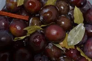 Top 3 Plum Recipe com gengibre, limão e canela para o inverno