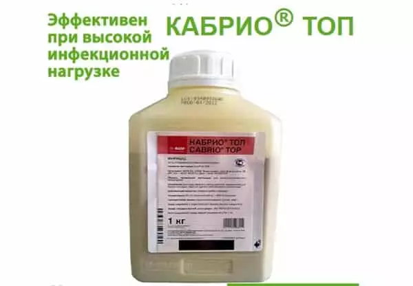 Verpackungsvorbereitung Cabrio Top-Fungizid