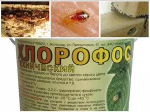 Дастурҳо барои истифода ва таркиби ҳашарот Chlorofos, сатҳи истеъмолӣ