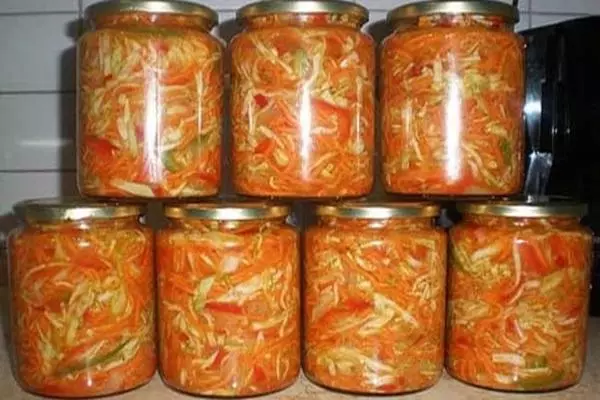 Recipe Cuntada jiilaalka loogu talagalay zucchini jiilaalka