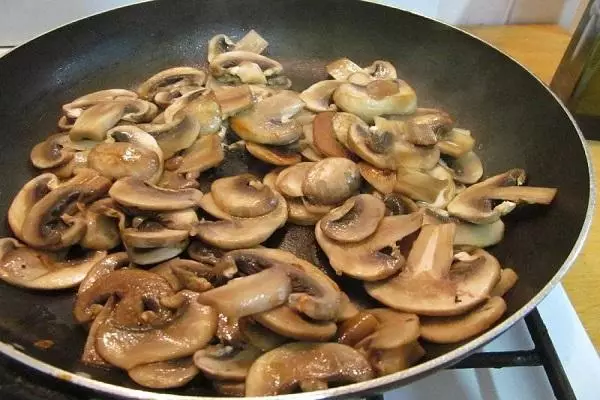 Fry Mushrooms.