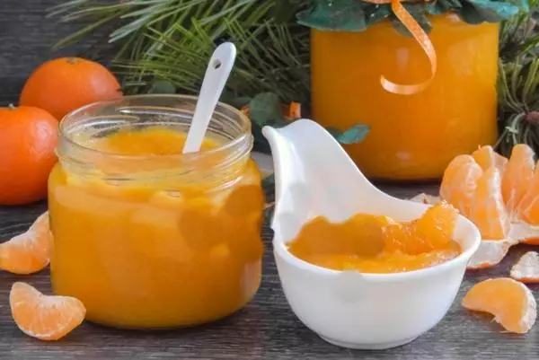Mandarin syltetøj fra mandarinjuice